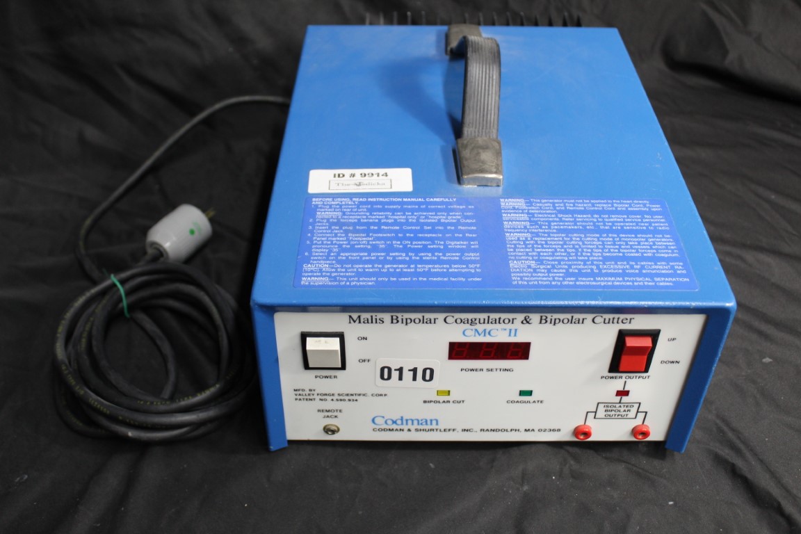Codman Malis CMC 3 Electrosurgical Unit - Mag Medical Equipment